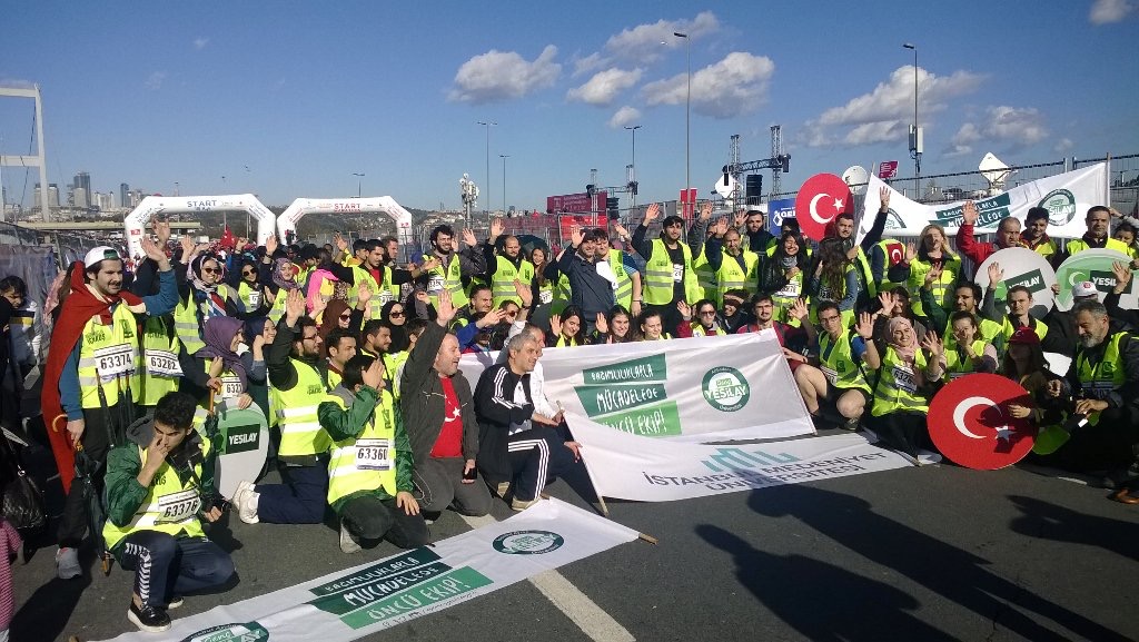 Yeşilay Kulübü ve DOSHAK 38.Vodafone İstanbul Maratonu’na katıldı ...